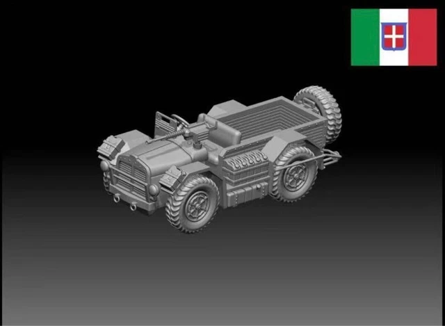 1/72 LE SINN Bausatz WW2 Italian Army SPA-Viberti AS43 leichtes ...