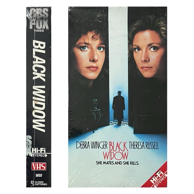 BLACK WIDOW (VHS, 1987) Debra Winger - NEW SEALED £17.88 - PicClick UK