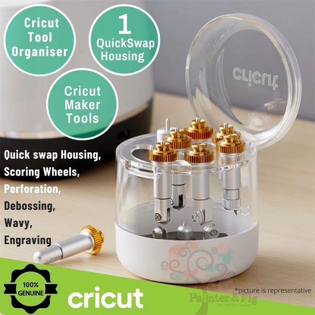 CRICUT TOOL ORGANISER + Scoring Wheel, Engraving, Perforation, Wavy ...