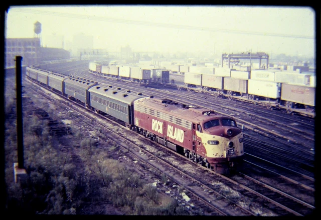 EISENBAHNRUTSCHE DUPLIKAT ROCK Island CRIP E8 650 Chicago IL 1973 EUR 2,99 - PicClick DE