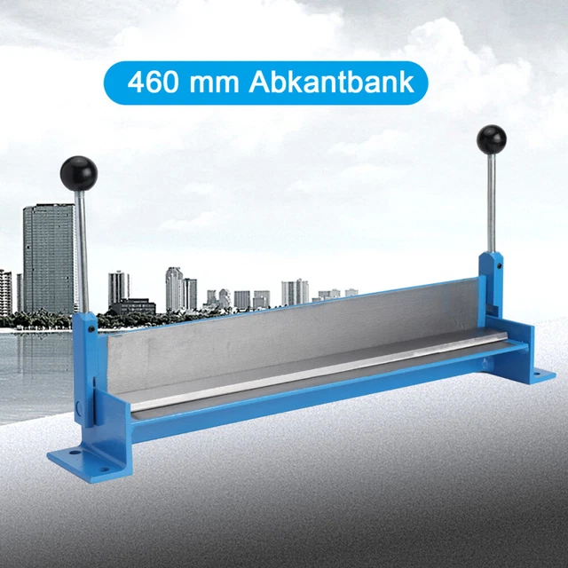 KLEINE MANUELLE FALZMASCHINE Blechbiegemaschine Stahlblechbiegemaschine ...