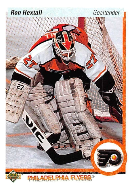1990-91 UPPER DECK Hockey #227 Ron Hextall Philadelphia Flyers EUR 0,80 ...