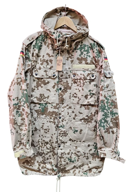 GENUINE GERMAN ARMY Issue Tropentarn Flecktarn Combat Parka Jacket GR17 ...