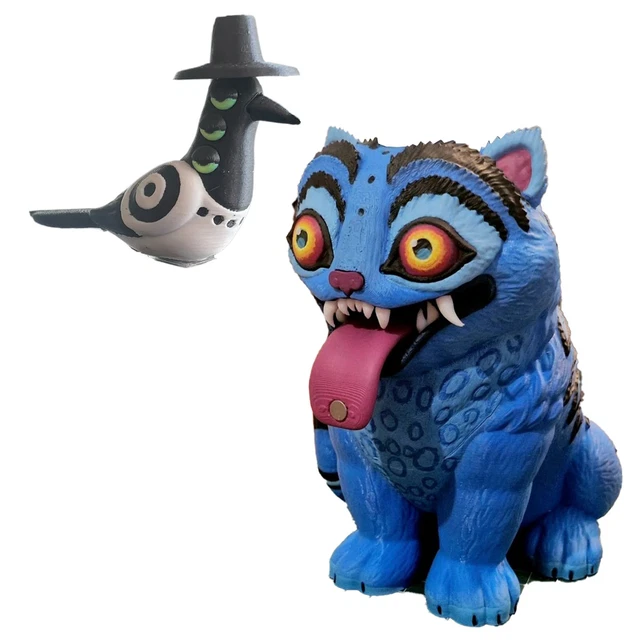 KPOP DEMON HUNTERS Kpop Demon Hunters Peluche Tigre Violet $35.63 - PicClick AU