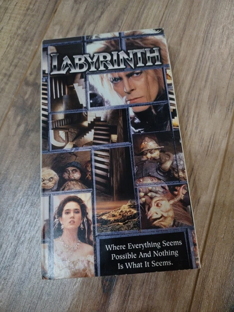 LABYRINTH VHS MOVIE David Bowie Jim Henson Home Entertainment £5.62 ...