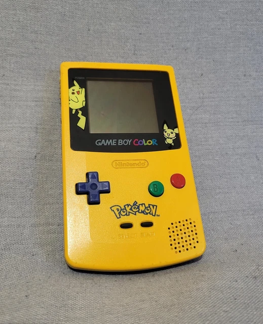 CONSOLE NINTENDO GAME Boy Color Pokemon Pikachu, Officielle EUR 139,00 ...