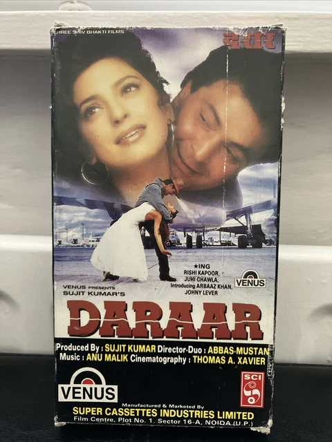 DARAAR BOLLYWOOD FILM VHS (Venus) Video Tape 90's Hindi £34.99 ...