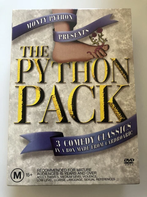 MONTY PYTHON PACK (DVD, 2005, 4-Disc Set) region 4 + free post John ...