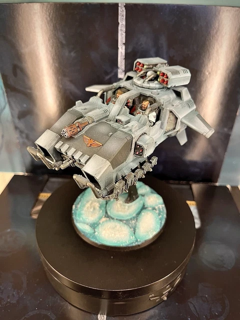 WARHAMMER 40K ARMY Space Wolves Storm Speeder Hammerstrike Pro Painted ...