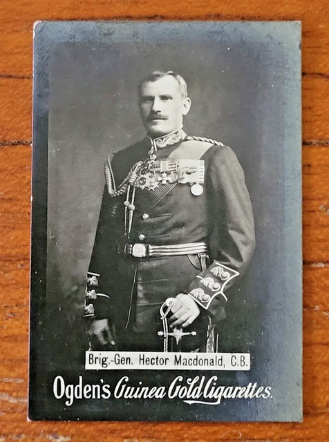 OGDENS GUINEA GOLD - Brigadier General Hector Macdonald - Boer War £1. ...