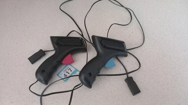 PAIR C8437 SCALEXTRIC ADJUSTABLE HAND CONTROLLER ANALOGUE (untested) £ ...