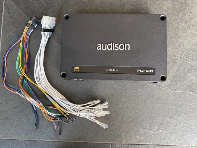 AUDISON FORZA AF M8.14 bit Amplifier 8 Channel Amp 14 Channel DSP 1120w ...