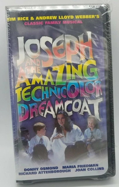 JOSEPH AND THE Amazing Technicolor Dreamcoat VHS 2000 Clamshell Case ...