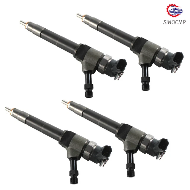 4X FUEL INJECTOR 0445110249 WE0112H50A for BOSCH Ford Ranger Mazda BT50 ...