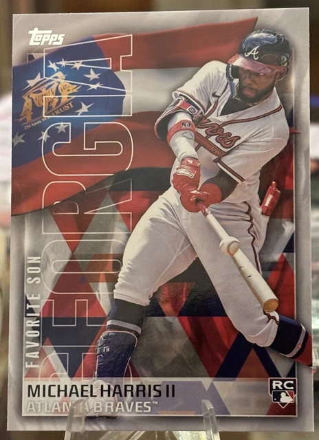 CARTE MICHAEL HARRIS II 2023 Topps Favorite Sons GA ROOKIE #FS8 RC Atlanta Braves EUR 0,90 ...