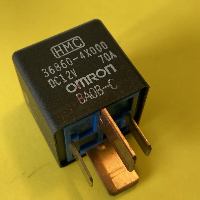 KIA / HYUNDAI Glow Plug Relay Omron 3686-4X000 Dc 12V / 70A £15.75 ...