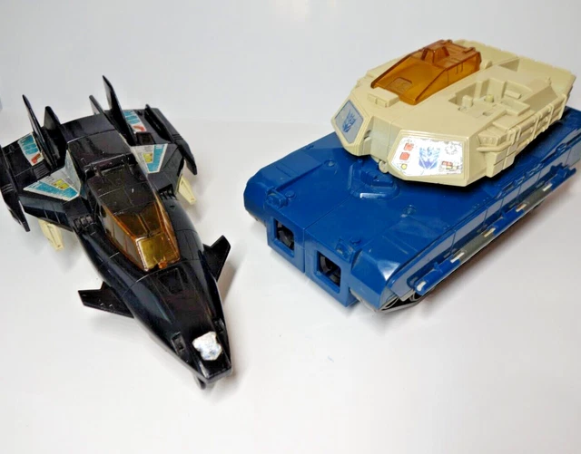 TRANSFORMERS G1 OVERLORD Jet Tank Action Figur Vintage 1990 Hasbro ...