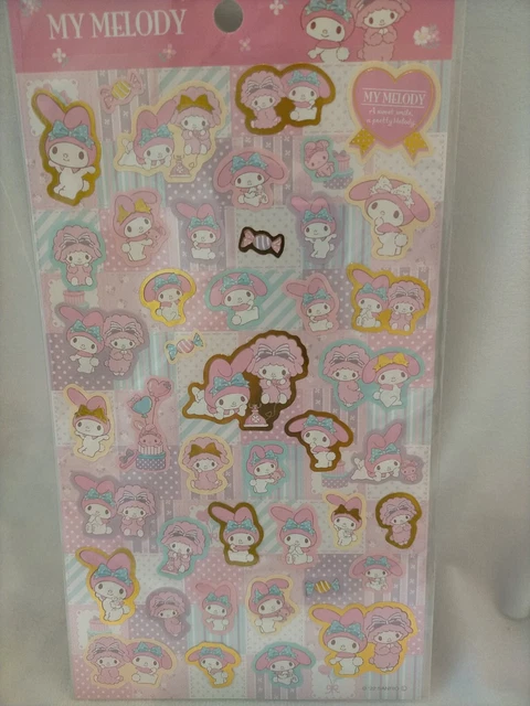 Daiso Sanrio My Melody Sticker Sheet Japan 2022 £2 36 Picclick Uk