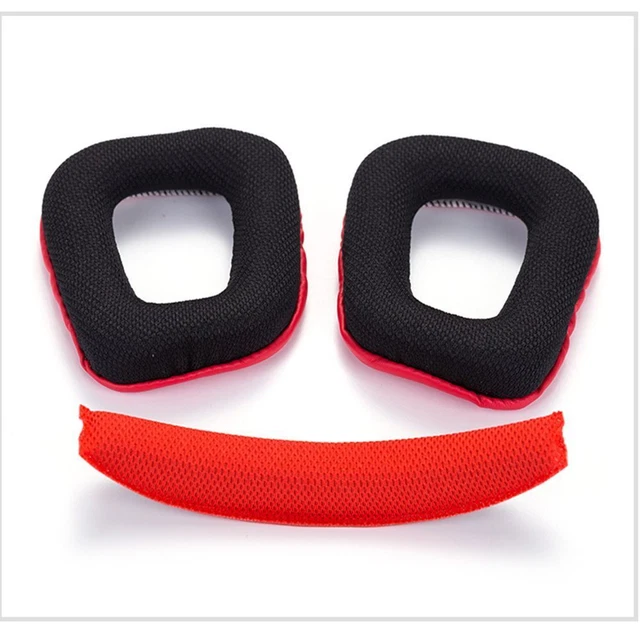 SPONGE EARPADS REPLACEMENT Headset Headphone For Logitech G35 G930 G430 ...