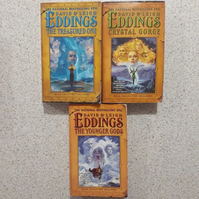 DAVID & LEIGH Eddings The Dreamers Book Series 2, 3 & 4 Fantasy ...