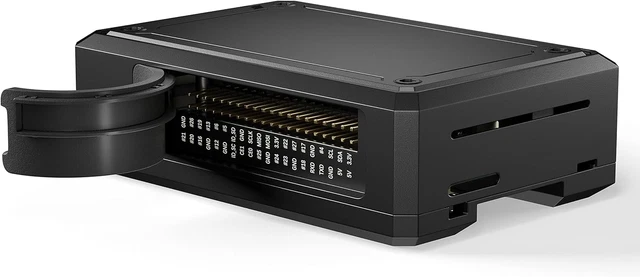 RASPBERRY PI 4 Case, Miuzei Raspberry Pi 4B Case with GPIO, Pi 4 Model ...