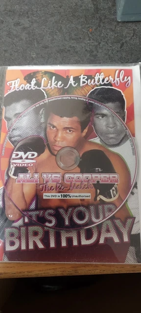 MUHAMMAD ALI . Ali Verses Cooper. DVD and Birthday Card. EUR 1,75 ...