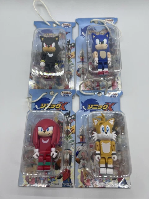 VINTAGE 2003 SONIC X Sonic The Hedgehog Shadow Figure Set SEGA Rare ...
