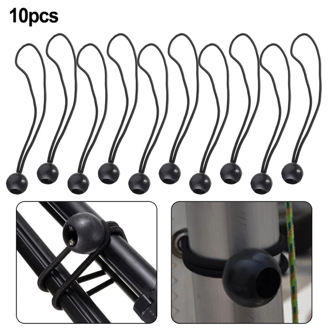 ATTACHE SÉCURISÉE 10 pièces clip poteau drapeau avec attaches cordon ...