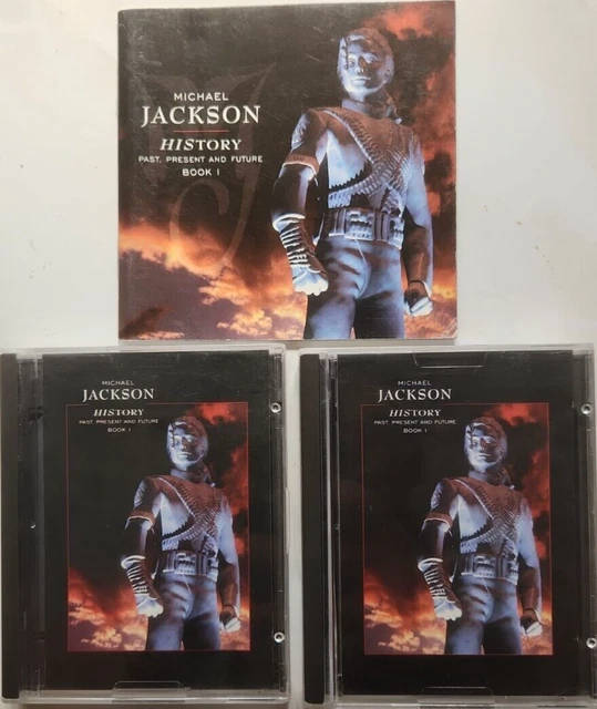 MINIDISC - MICHAEL Jackson - HIStory - 2 Original MDs + booklet KING OF ...