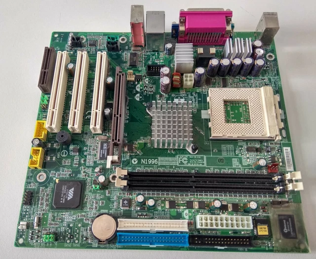 X1872-PLACA BASE ATX Msi Ms-6786 Ver:1 Socket 462(A) EUR 9,00 - PicClick FR