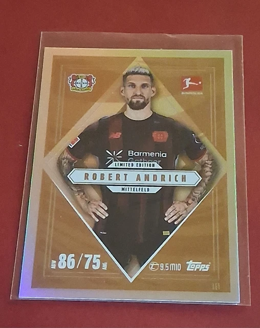 TOPPS MATCH ATTAX Bundesliga 2025-26 No. LE. Andrich Limited Edition ...
