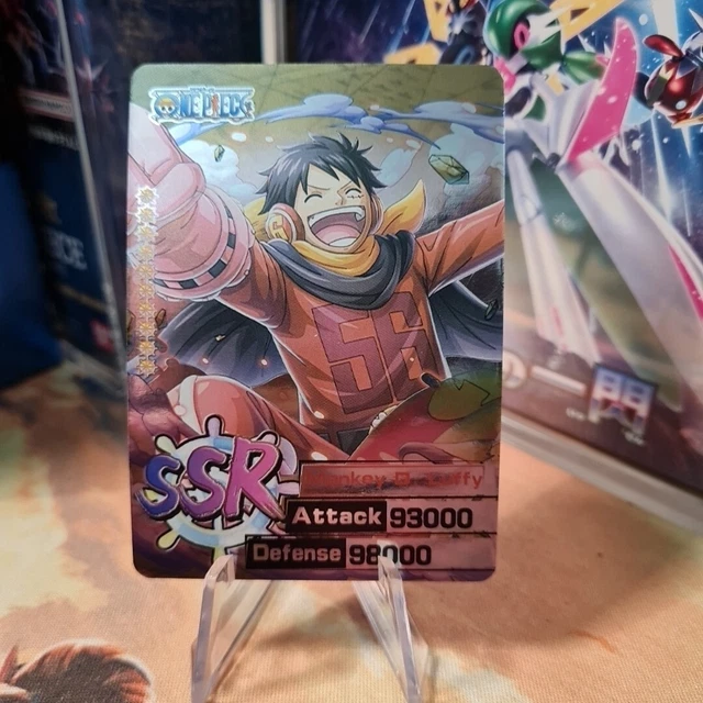 ONE PIECE TCG Card - Manga Anime Full Art - SSR HOLO - MONKEY D. LUFFY ...