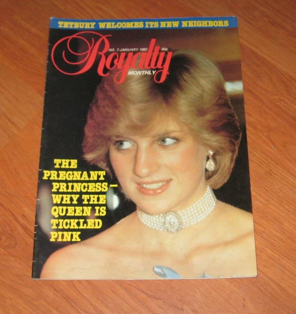 ROYALTY MONTHLY MAGAZINE Vol 1 #7 January 1982 Princess Diana $16.00 ...