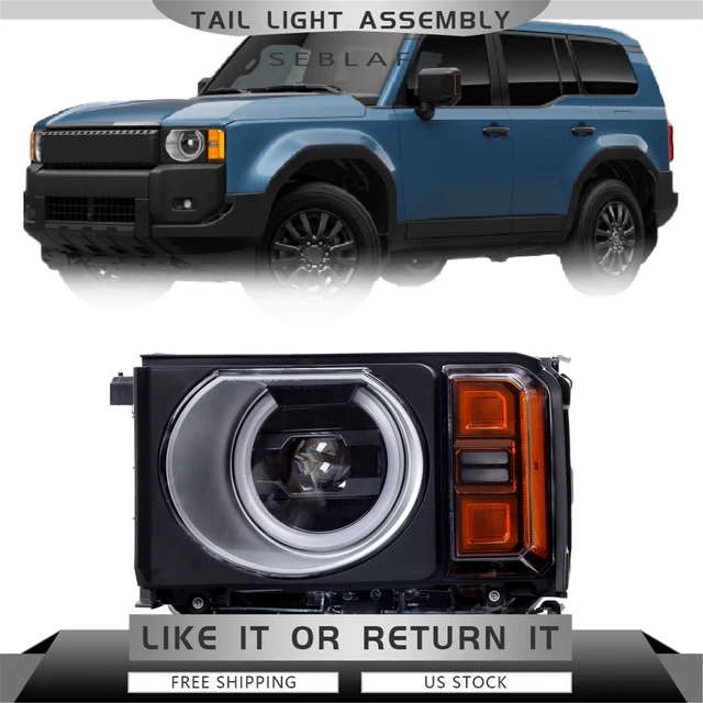 HEADLIGHTS FOR TOYOTA Land Cruiser 2024-2025 LED Driver Left Side 81185 ...