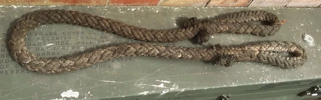 BRITISH ARMY SURPLUS Rope, Military Vehicle Recovery, Brown, 2.3M ...