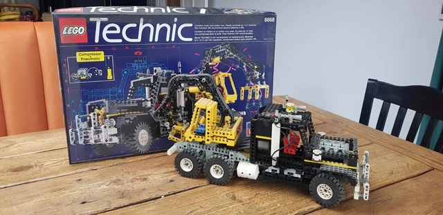 TECHNIC LEGO (8868) Claw Rig Truck Hiab pneumatic Air tech £16.00 ...