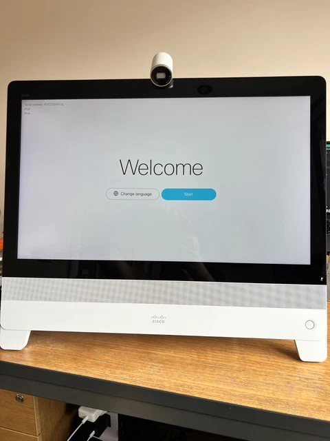 CISCO WEBEX DX80 Touchscreen Video Conference Unit CP-DX80 £35.00 - PicClick UK