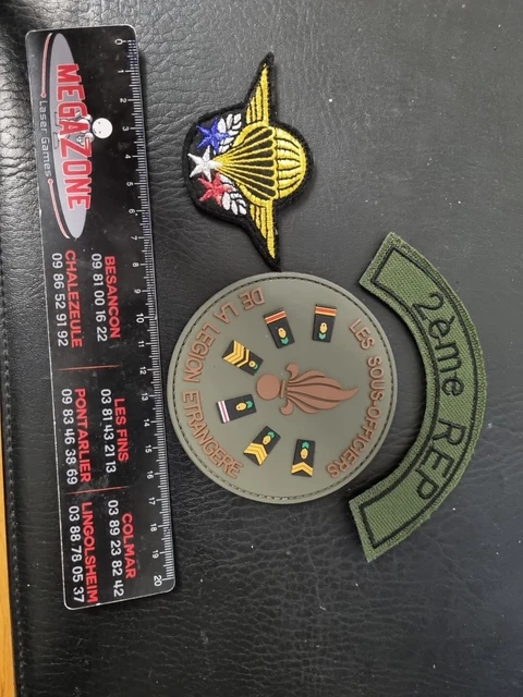 3 PATCH ECUSSON legion étrangère dont 2°REP Parachutiste EUR 30,00 ...