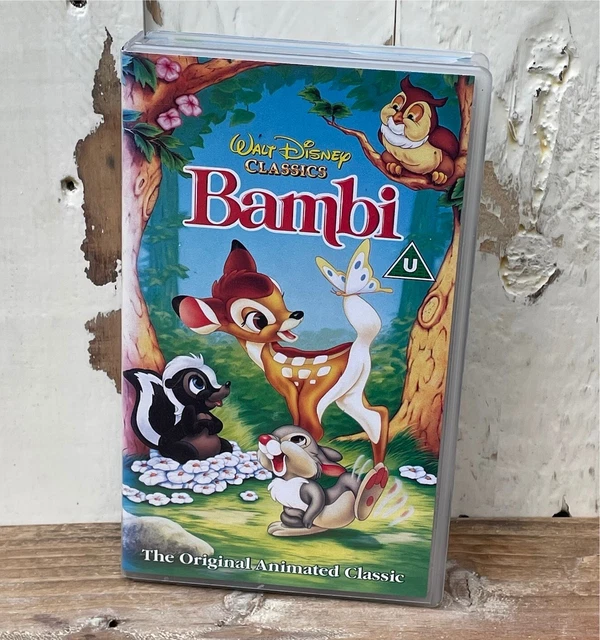 WALT DISNEY CLASSICS Bambi VHS Tape Retro Disney Film EUR 7,11 ...