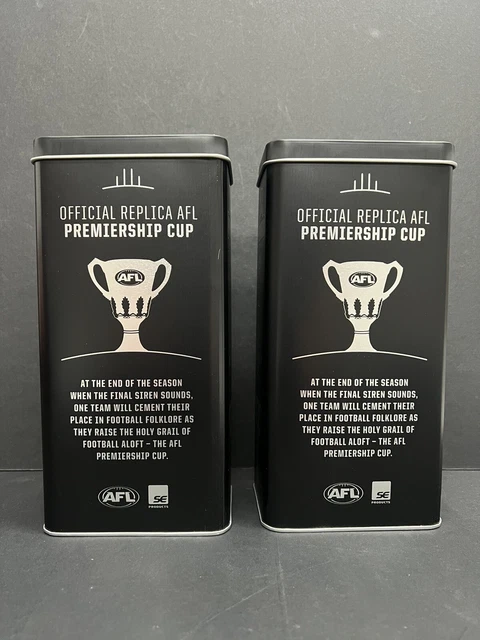 AFL COLLINGWOOD MAGPIES 2010 & 2023 MINI PREMIERSHIP CUPS - Daicos ...