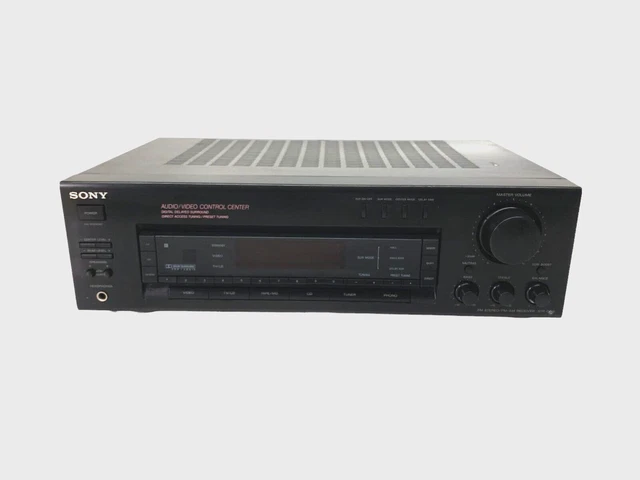 SONY STR-D515 AV Receiver Amplifier AM FM Stereo Home Theater Audio ...