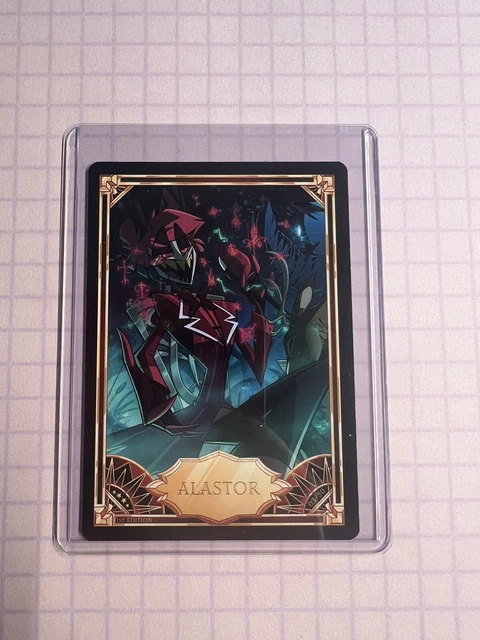 HAZBIN HOTEL ALASTOR 2023 Trading Card Alastor 1st Edition $100.00 ...