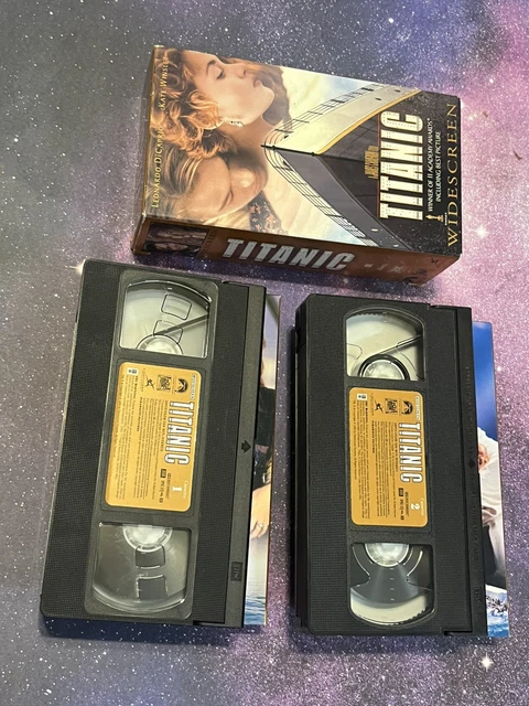 TITANIC **** Widescreen VHS VCR Video Tapes £16.15 - PicClick UK