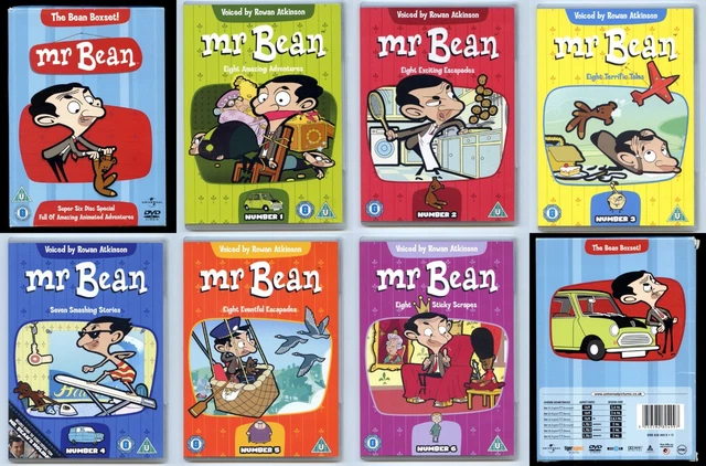 DVD MR BEAN: The Animated Series 47 Episodes 6 Discs 2010 Excellent ... DVD MR BEAN: The Animated Series 47 Episodes 6 Discs 2010 Excellent ...