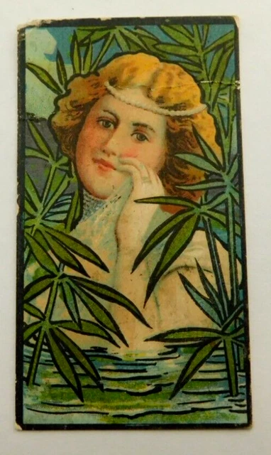 1903 BRITISH AMERICAN Tobacco Co. BAT Cigarette Card Beauties Water ... 1903 BRITISH AMERICAN Tobacco Co. BAT Cigarette Card Beauties Water ...
