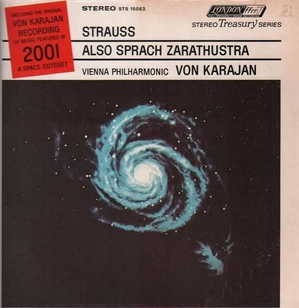 LP RICHARD STRAUSS (Karajan) Also Sprach Zarathustra FFRR London ...
