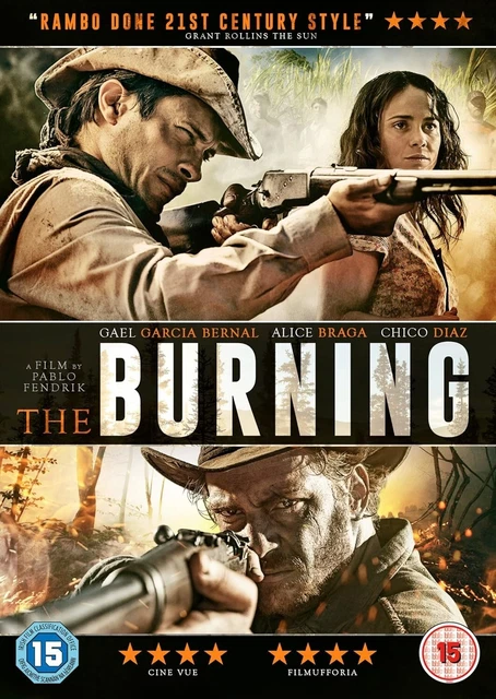 THE BURNING DVD Gael García Bernal Alice Braga Pablo Fendrik Movie Film ...
