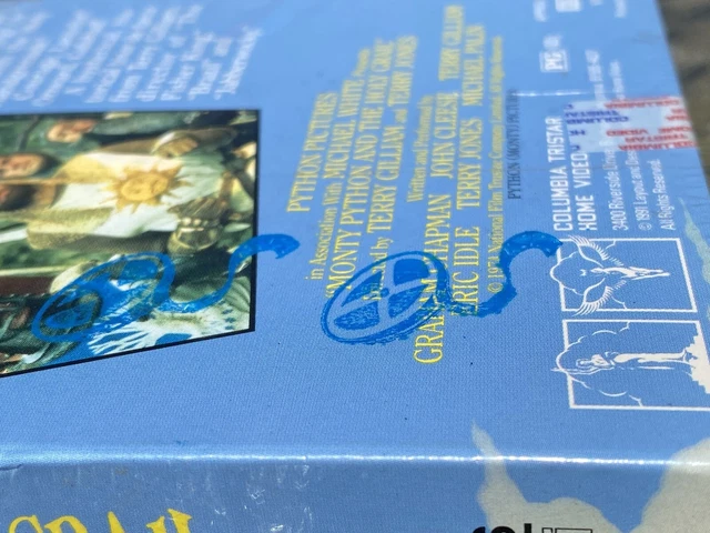 NEW MONTY PYTHON and the Holy Grail (VHS, 1991) Factory Sealed ...