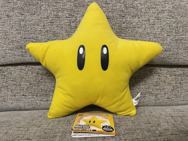 VINTAGE NEW SUPER Mario Bros Power Star Sound Plush Soft Toy Banpresto ...