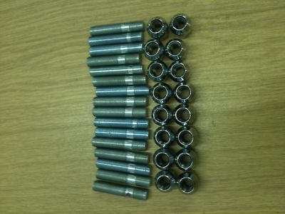 VW GOLF MK1/2 Volkswagen 4 Stud Conversion Wheel Studs & Radius Nuts ...